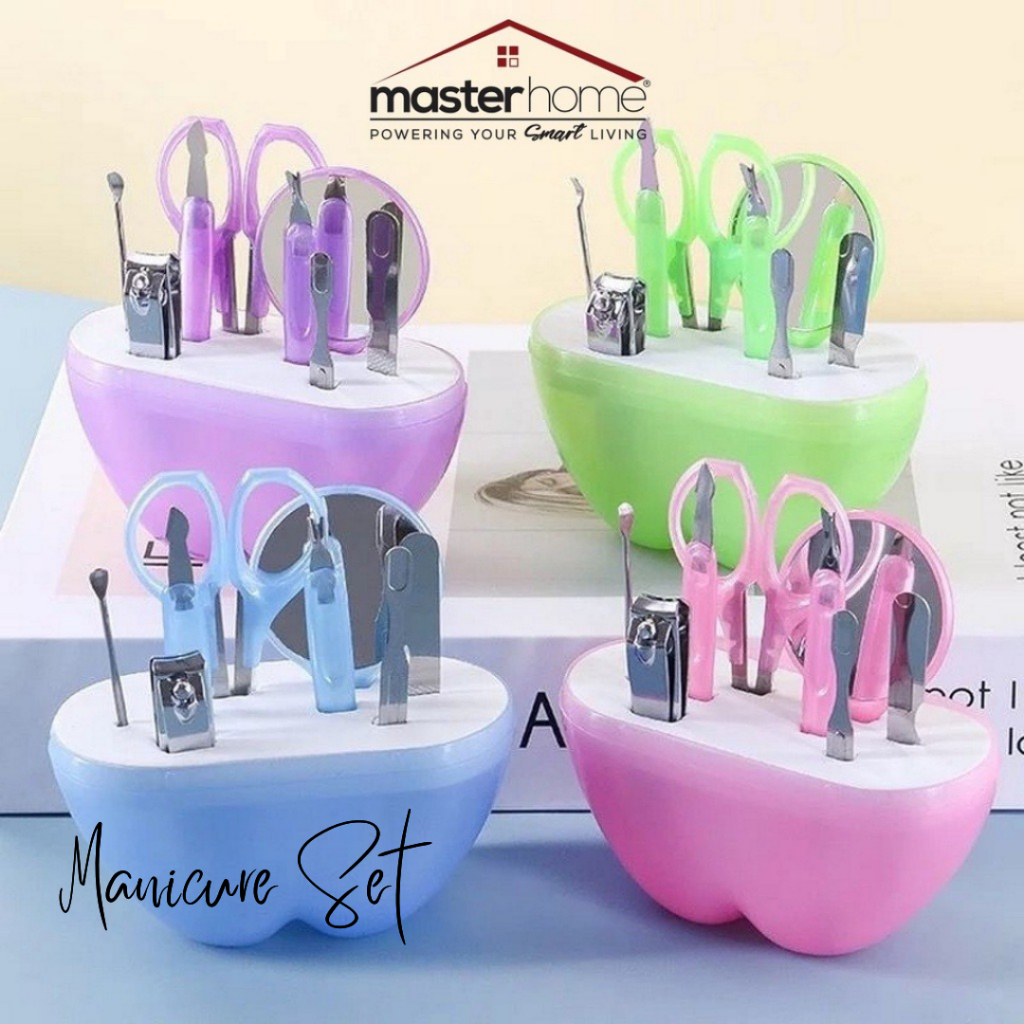 Jual MASTERHOME ALAT PERLENGKAPAN MANICURE PEDICURE 9IN1| ALAT GUNTING ...