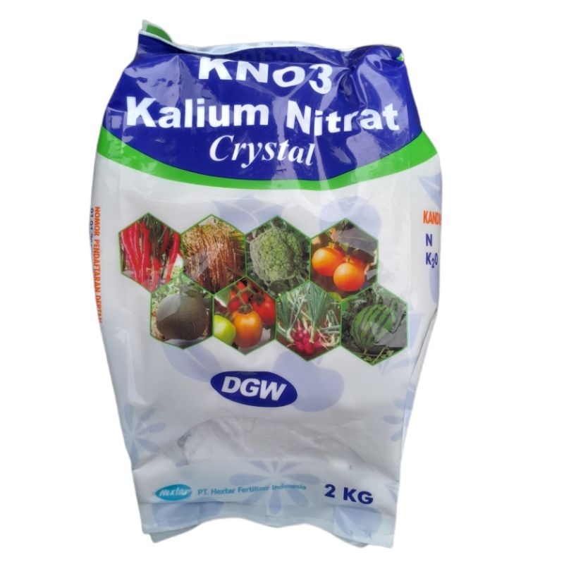 Jual PUPUK KNO3 KALIUM NITRAT DGW (2KG) | Shopee Indonesia