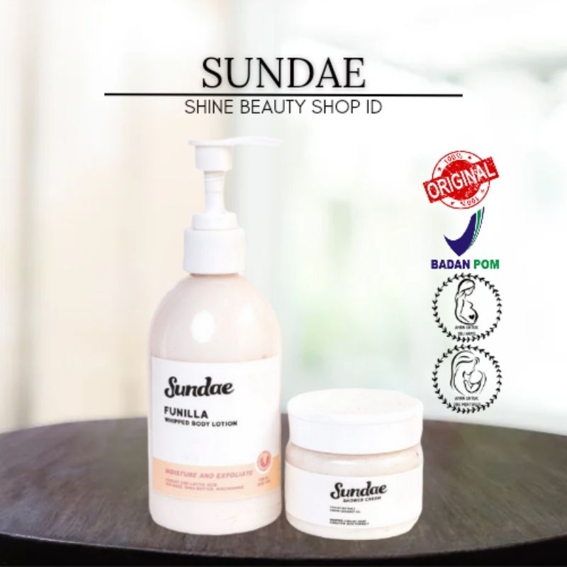 Jual SUNDAE - Bundling - Shower Cream & Body Lotion ( FUNILLA ...