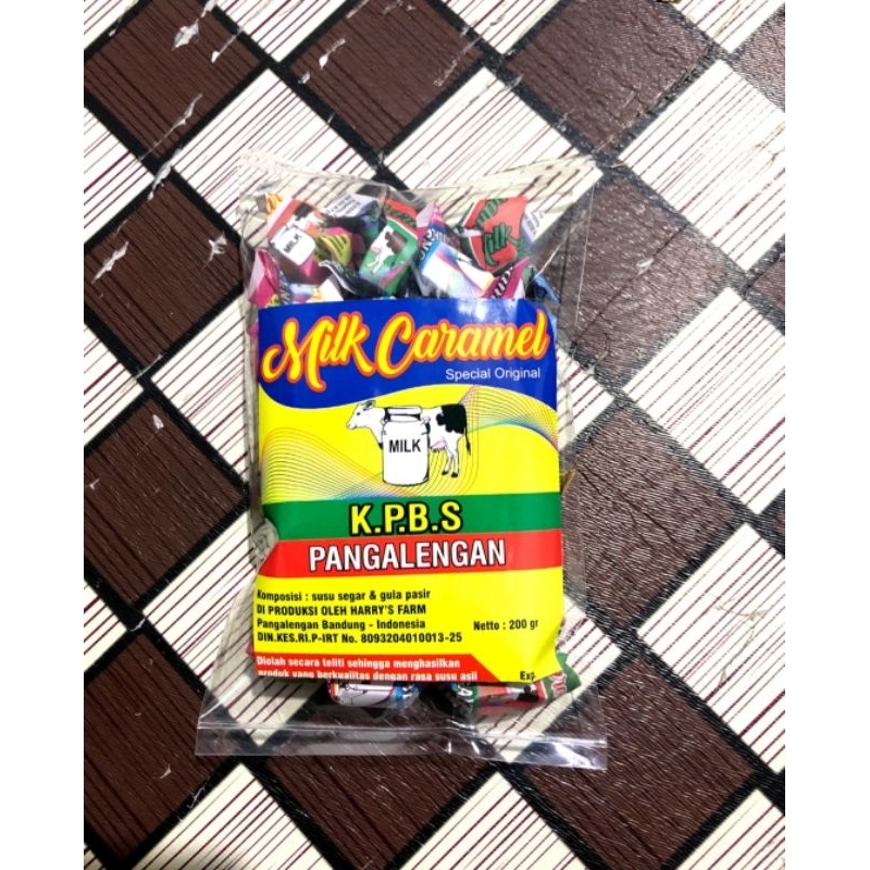Jual permen susu milk caramel 200g Special original khas pangalengan ...