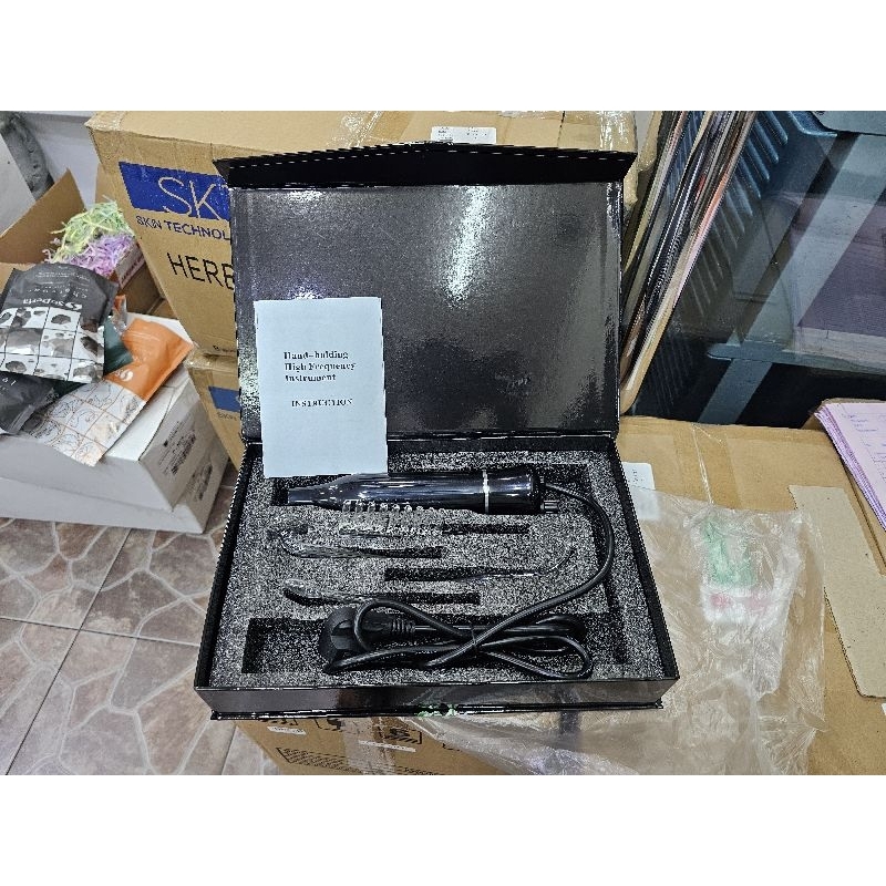 Jual PORTABLE HIGH FREQUENCY ALAT FACIAL HF | Shopee Indonesia