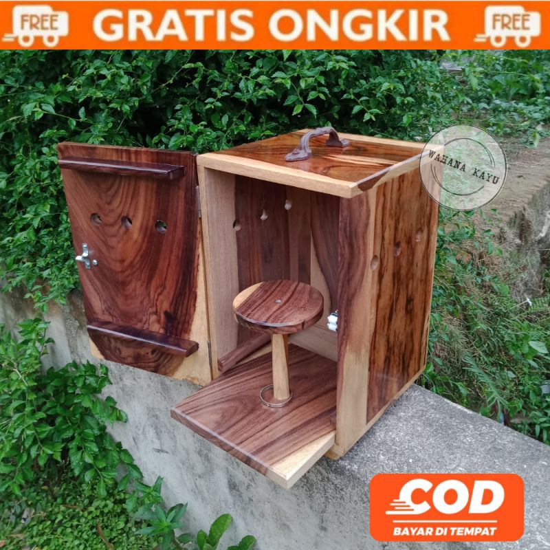 Jual box burung alap-alap capung /box burung freefly bahan premium ...