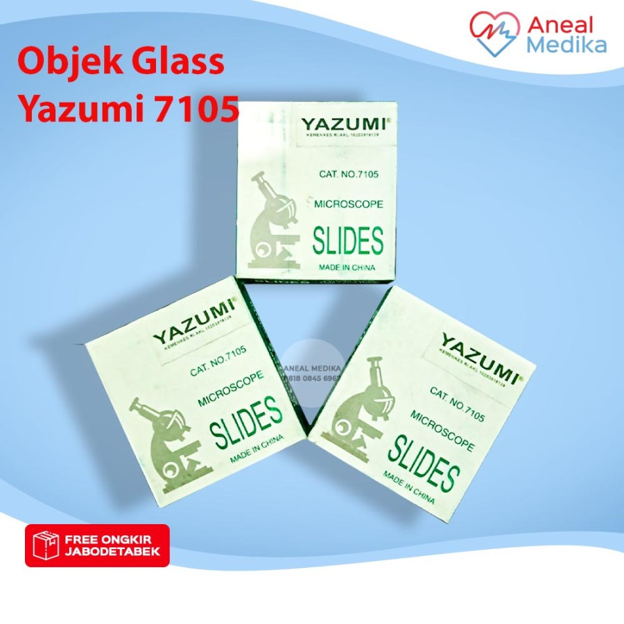 Jual Kaca Benda Object Glass Kaca Preparat Microscopes Slides Spesimen ...