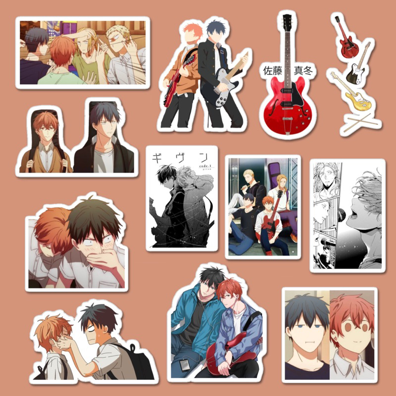 Jual Sticker Anime Given Mafuyu satou ritsuka uenoyama | Shopee Indonesia