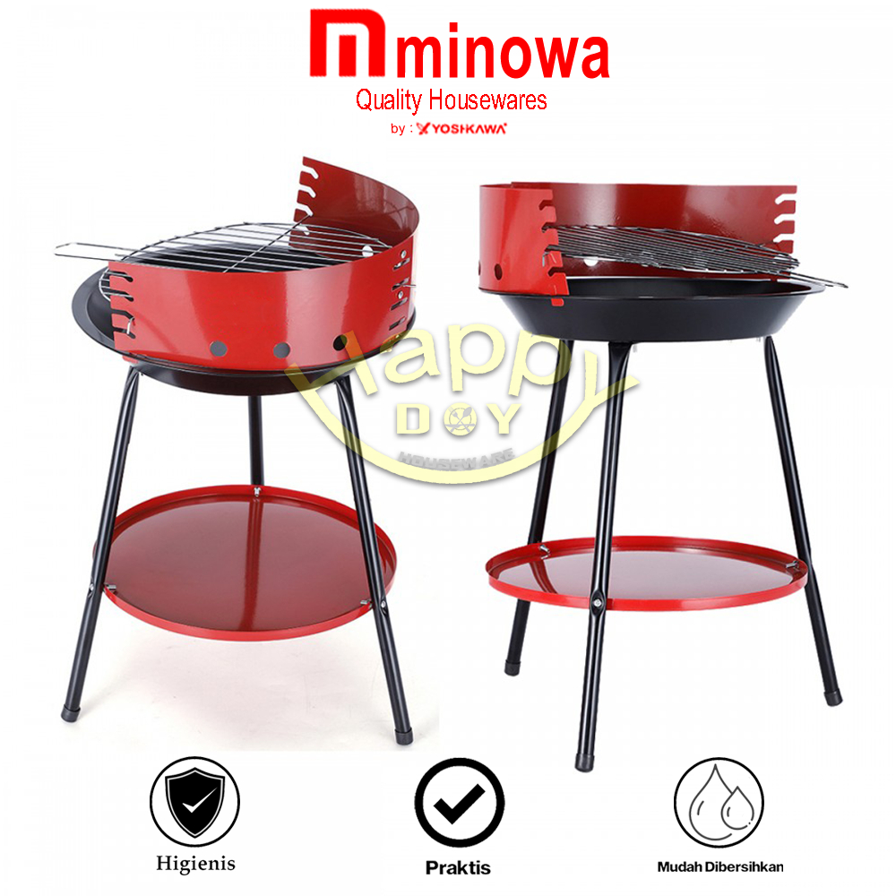 Jual YOSHIKAWA ALAT PANGGANGAN ARANG | BAKARAN ARANG BBQ | STAND ROUND ...