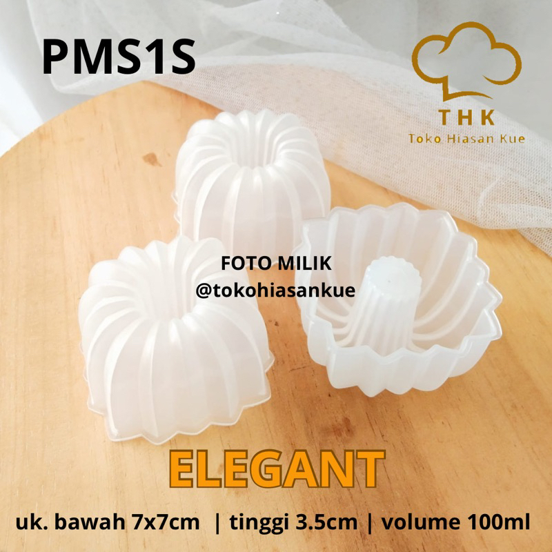 Jual PMS1 - (1pcs) Cetakan Pudding Puding Mini Viral Bayava Twist Bobba ...