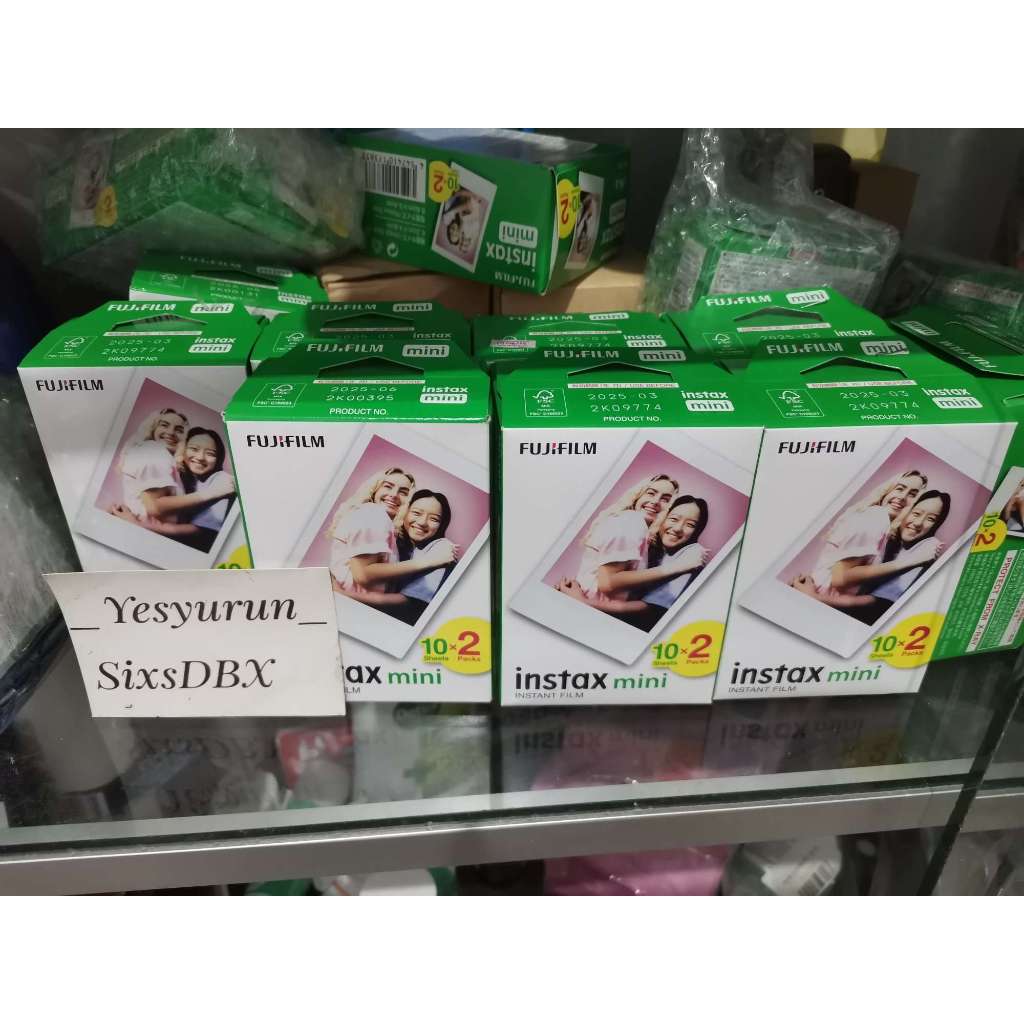 Jual Refill Instax Polaroid FUJIFILM Paper Twin Pack Plain - 20 Lembar ...