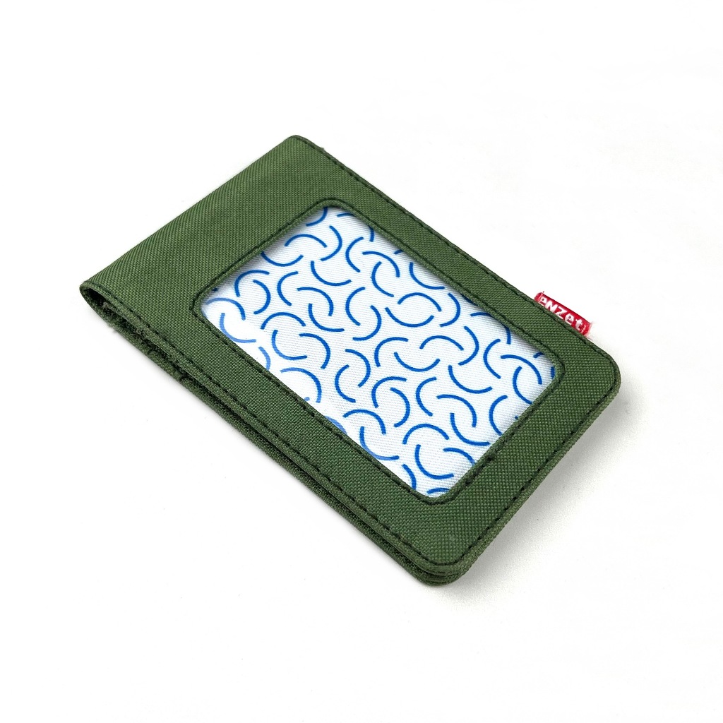Jual Dompet ID card holder kain model selip saku magnet | Shopee Indonesia