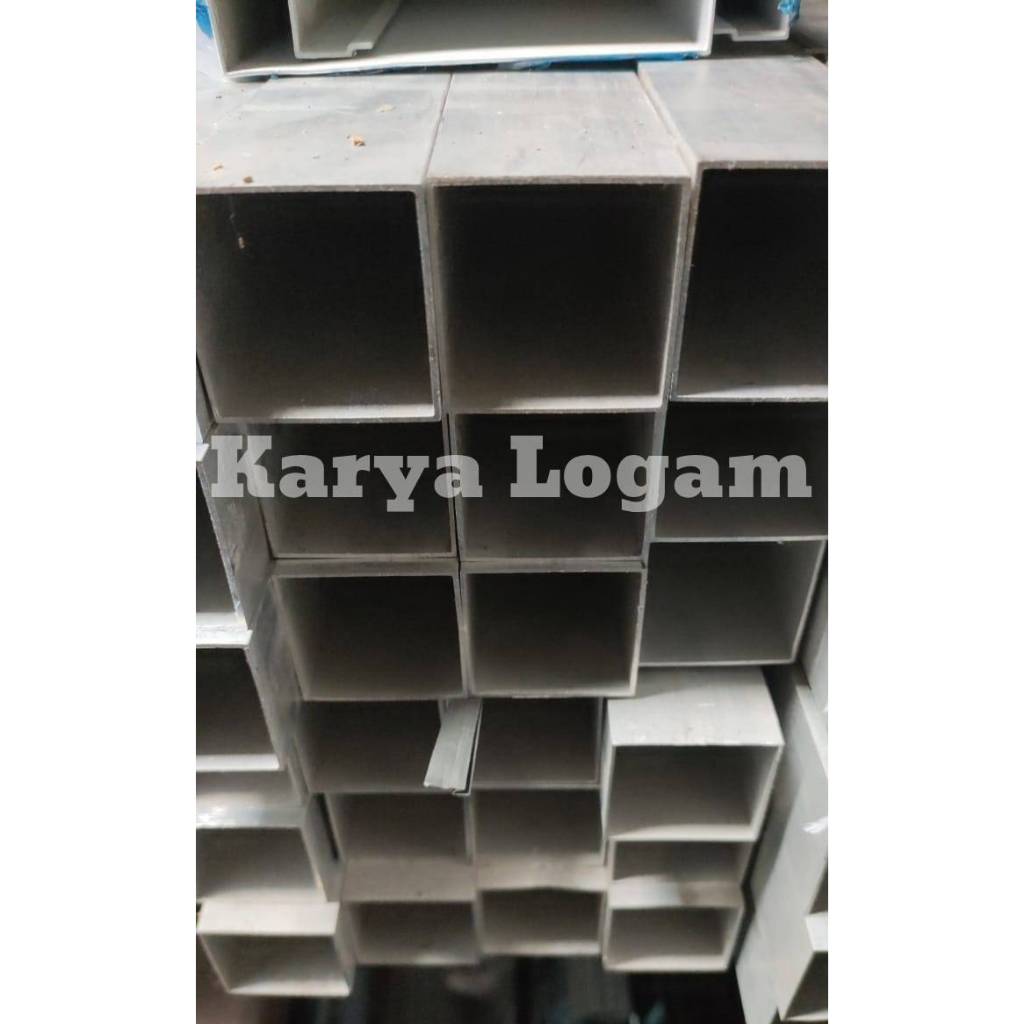 Jual Hollow Holow Aluminium 40 x 40 mm Tebal 1 mm / Holo / Pipa Kotak ...