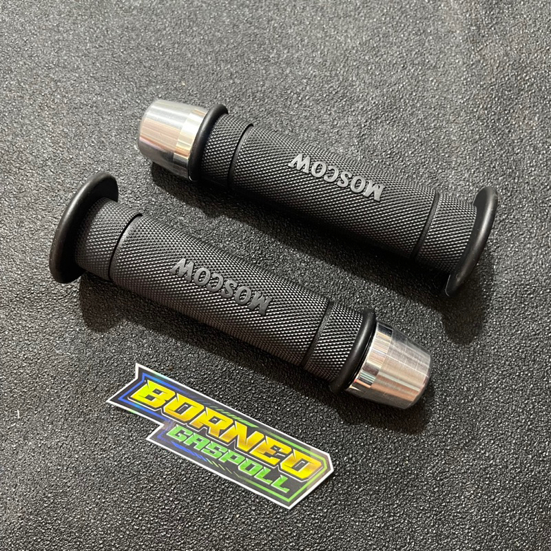 Jual Handgrip rcb mosco racing boy plus jalu stang chrome , grip rcb ...