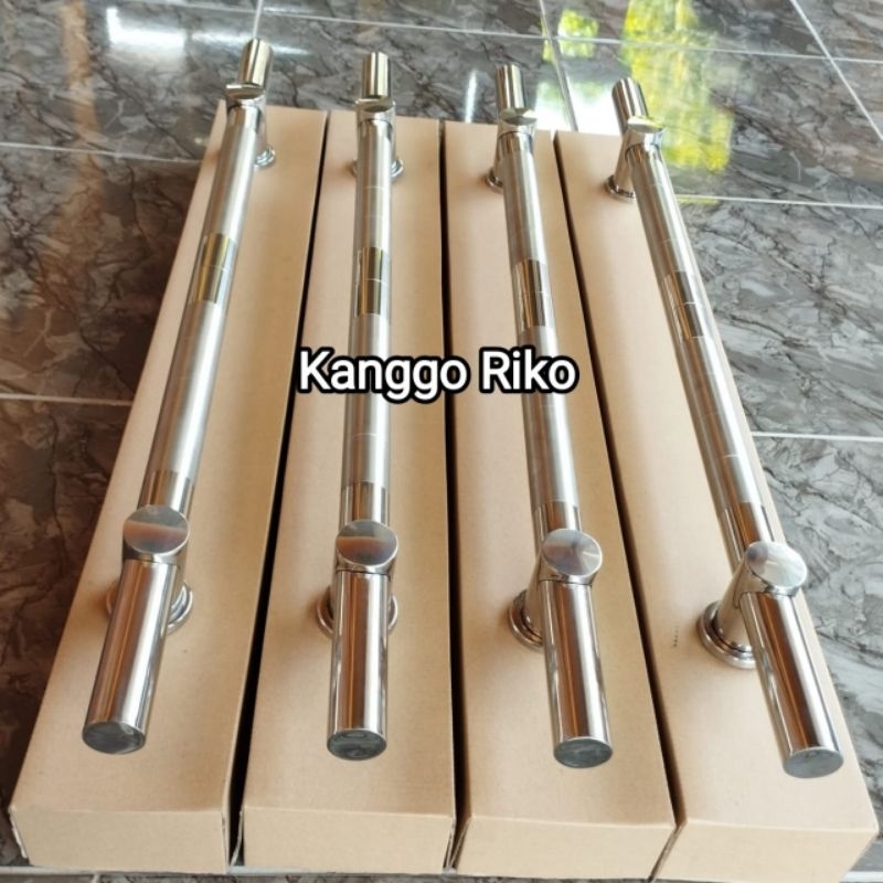 Jual Handle pintu rumah stainless 60cm 80cm 100cm gagang pintu tarikan ...