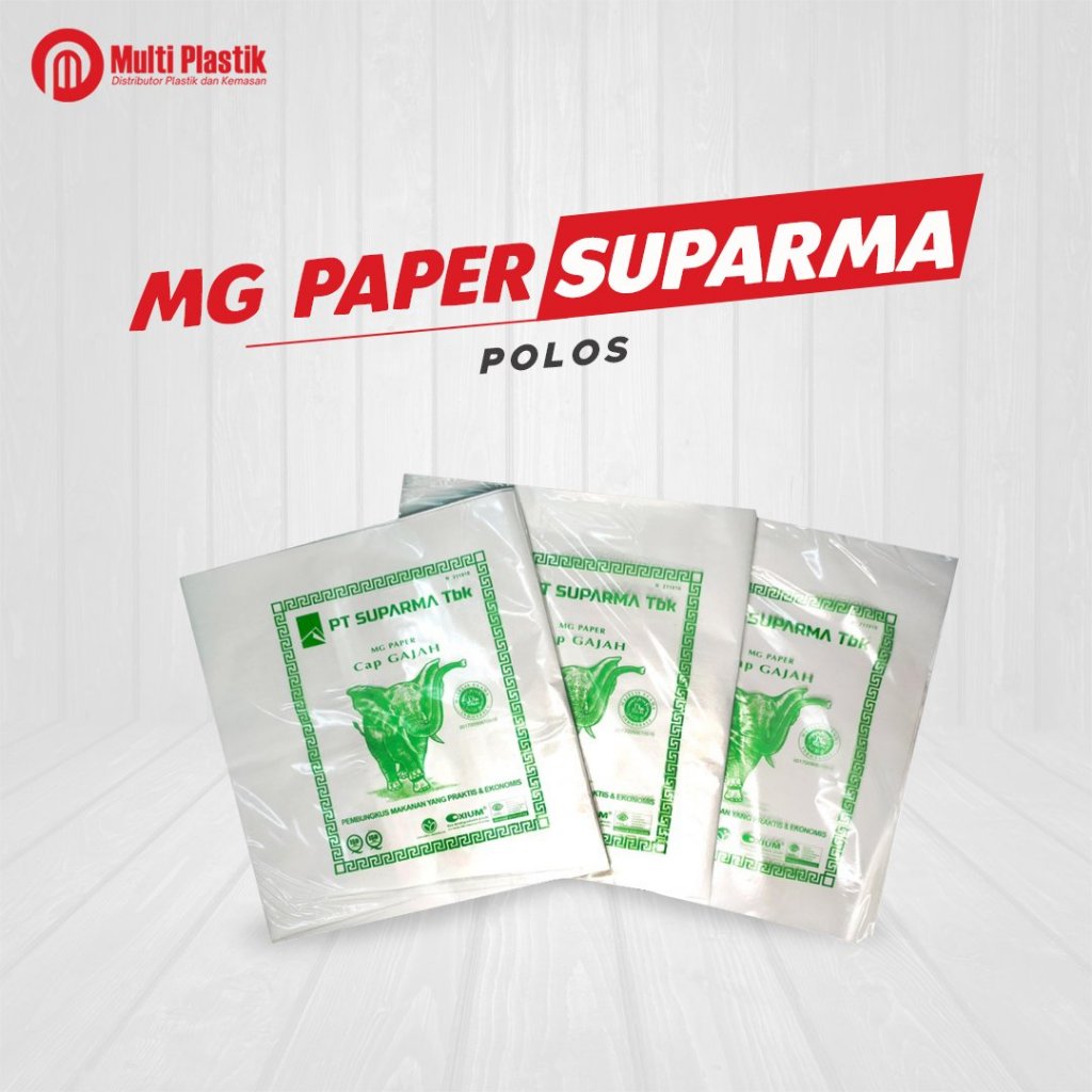 Jual KERTAS NASI/ KERTAS PEMBUNGKUS NASI PUTIH POLOS I MG PAPER SUPARMA ...