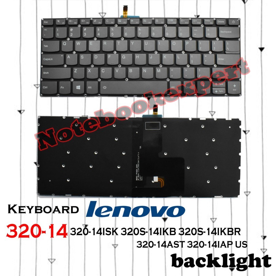Jual Keyboard Lenovo Ideapad 320-14 330-14 320-14ISK 320-14IKB ...