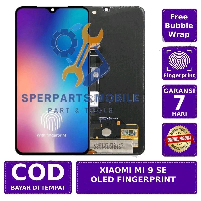 Jual LCD TOUCHSCREEN XIAOMI MI 9 SE OLED FINGERPRINT FULSET GARANSI ...