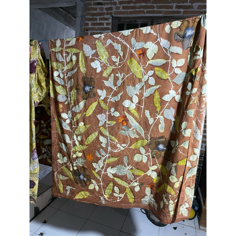 Jual kain batik ecoprint asli kain katun motif terbaru | Shopee Indonesia