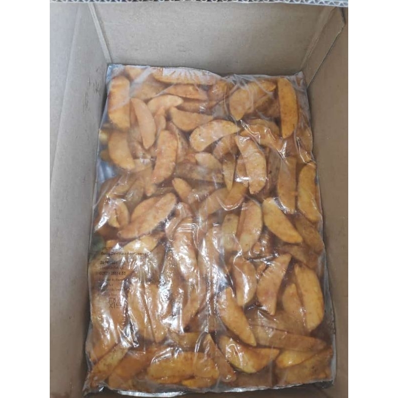 Jual Kentang Wedges 500gr repack | Shopee Indonesia