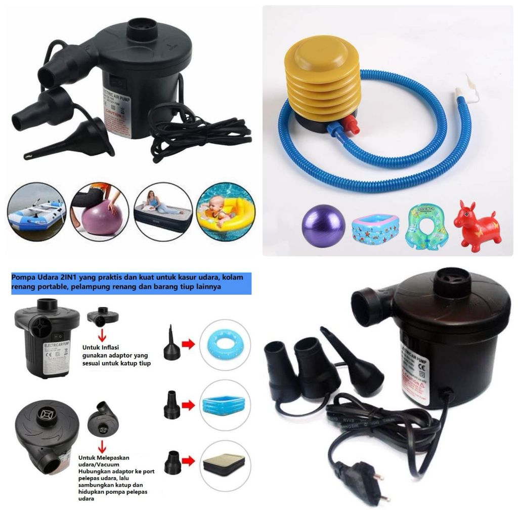 Jual RENANGYUK - Pompa Angin Listrik/Pompa Angin Kaki/Pompa Kolam Renang/Pompa Angin Listrik ...