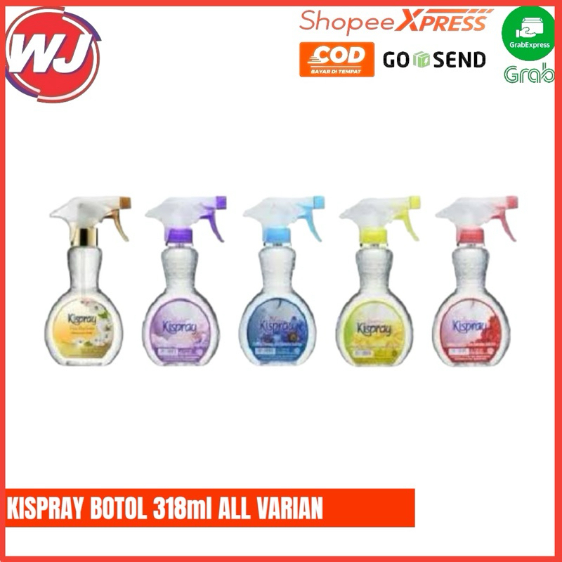 Jual KISPRAY BOTOL 318ml ALL VARIAN | Shopee Indonesia