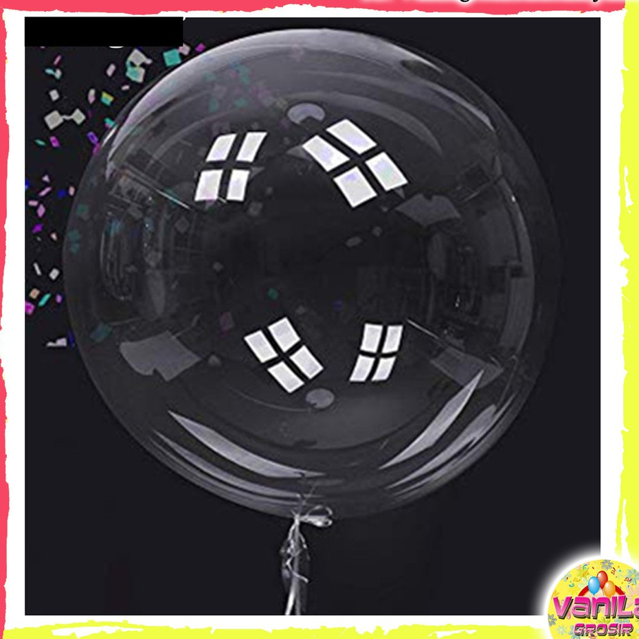Jual 50PCS BALON PVC TRANSPARAN, BALON BOBO 20/24CM, BALON POLOS ...