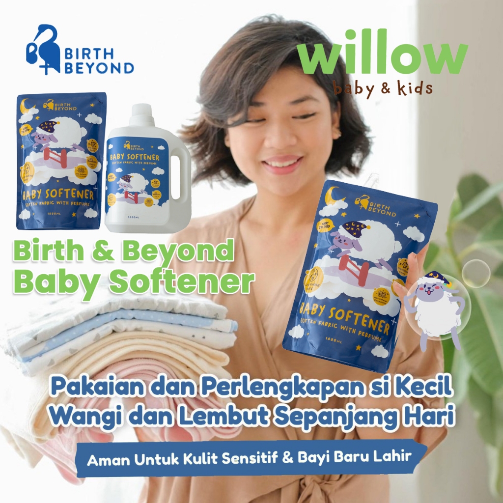 Jual Pewangi Pelembut Pakaian - Birth & Beyond Baby Softener | Shopee Indonesia
