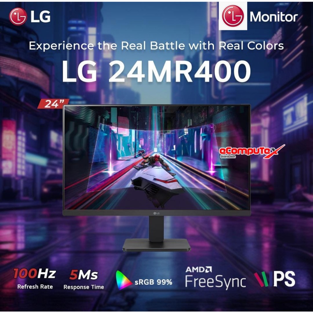 Jual MONITOR LG 24MR400 24" INCH FHD IPS 1080P FULL HD VGA HDMI ...