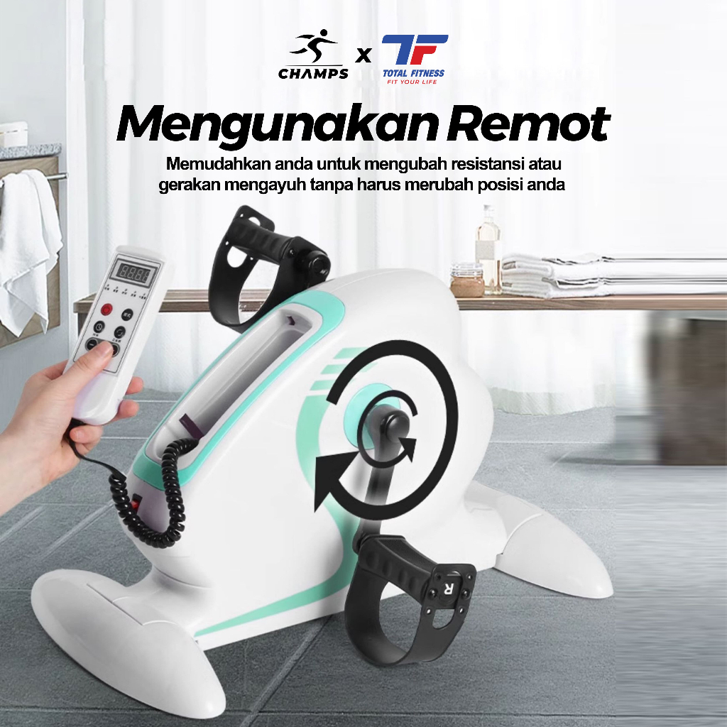 Jual Electrical Mini Static Bike|Mini Exerciser | Sepeda Statis Terapi ...