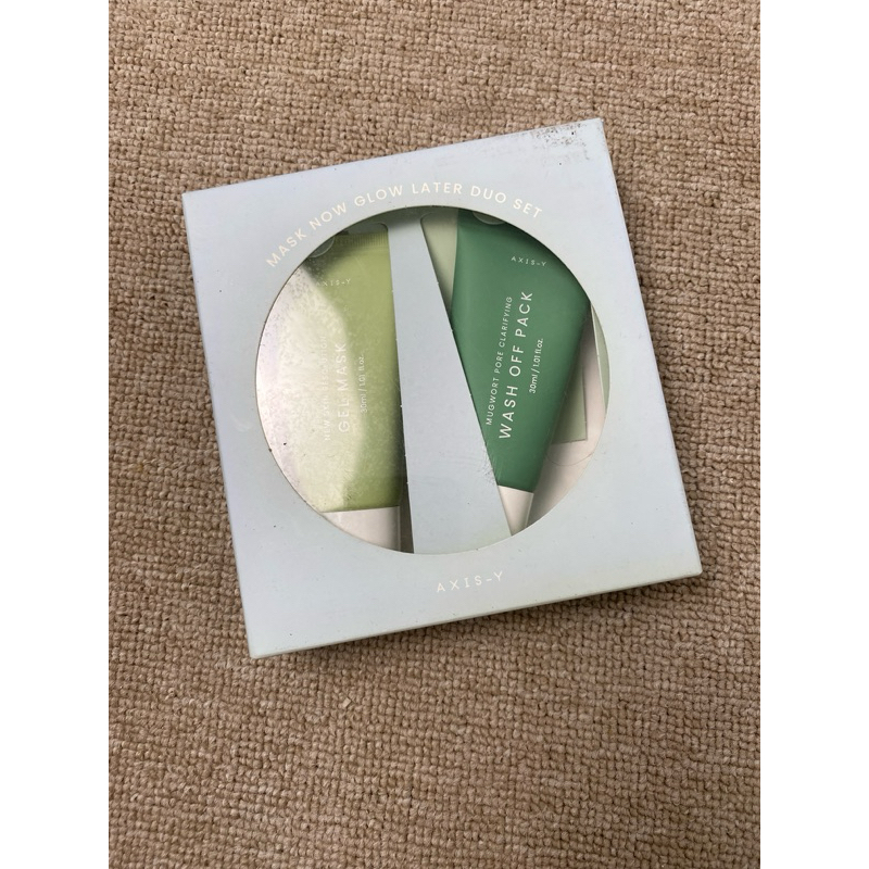 Jual Axis-Y Mask Now Glow Later Duo Set | Shopee Indonesia