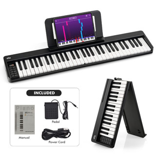 Jual RIXTON Foldable 61 Keys Keyboard Folding Piano Keyboard Musik With ...