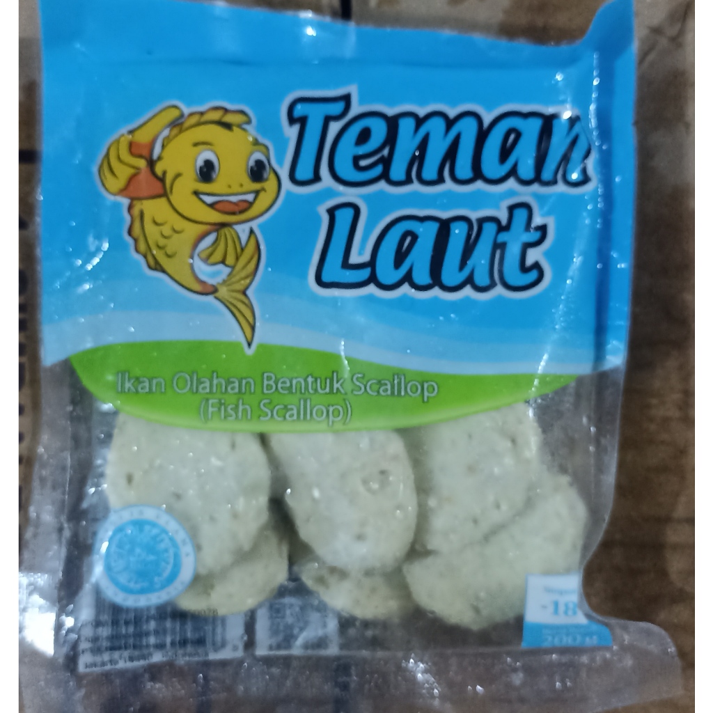 Jual Teman Laut Scallop Ikan 200 gram | Shopee Indonesia