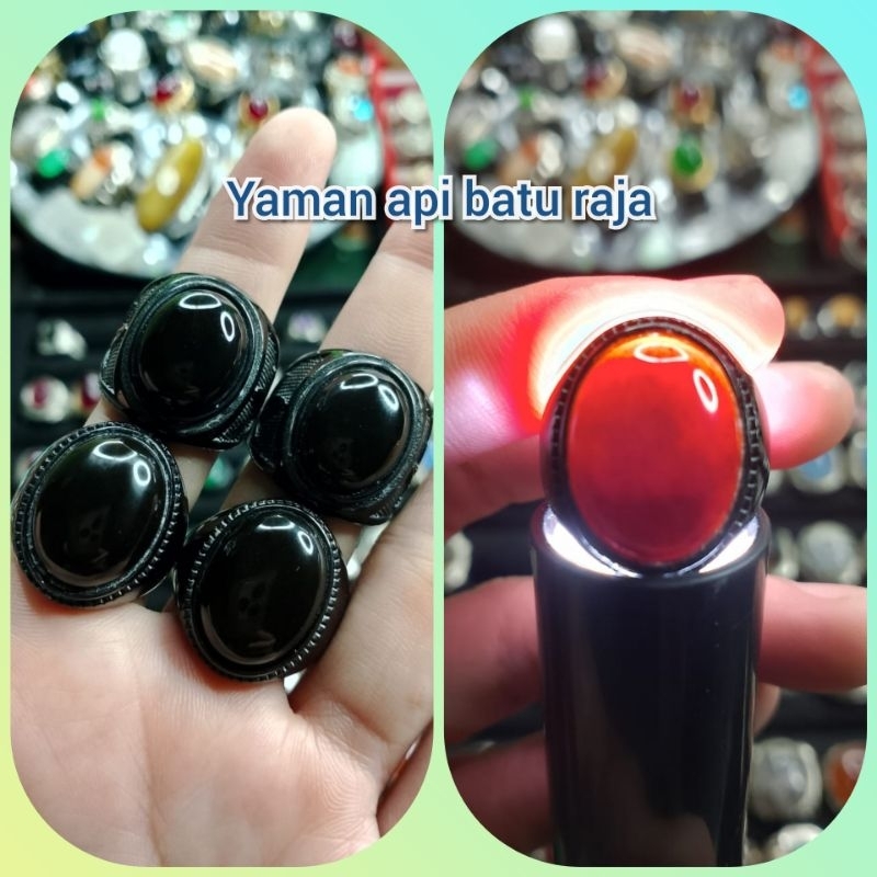 Jual Yaman Wulung api batu raja natural asli | Shopee Indonesia