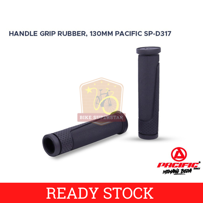Jual Handfat / Handgrip / Handle Grip Sepeda Pacific D317 Rubber Karet ...