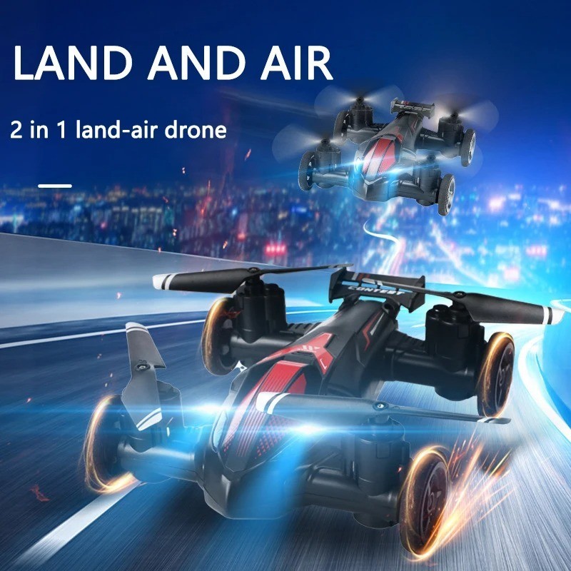Jual JJRC H103 Mainan RC Remote Control Mobil Drone Dual Mode Darat ...