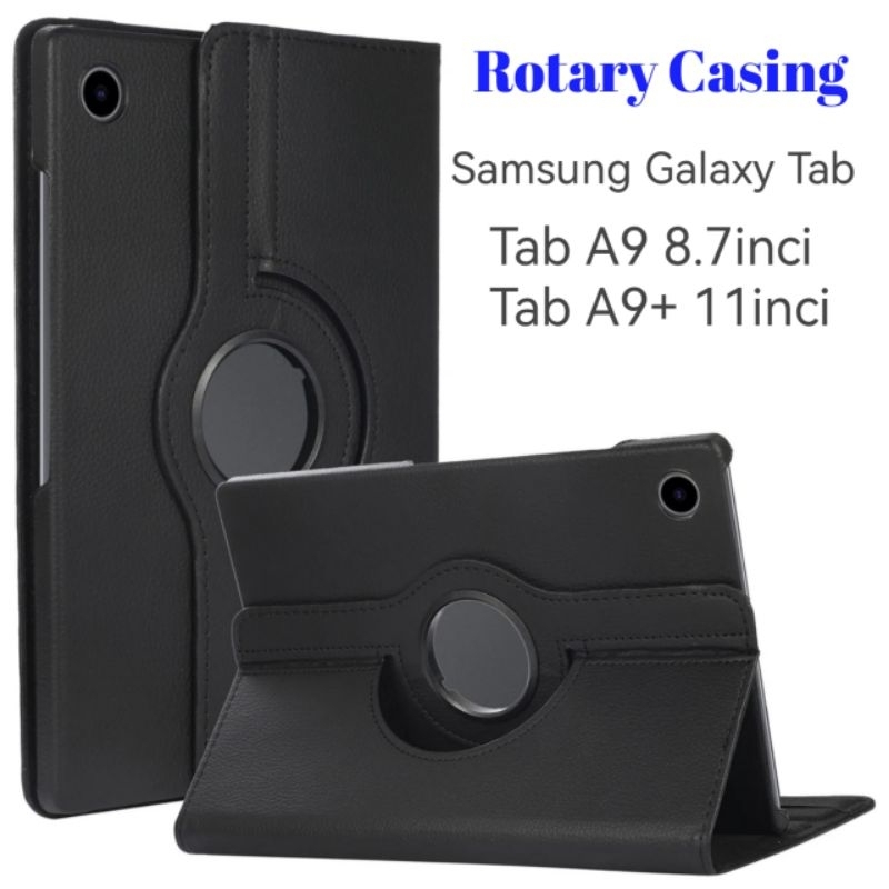 Jual Samsung Galaxy Tab A9 A9+ Plus Casing Sarung Rotary / Case Samsung ...