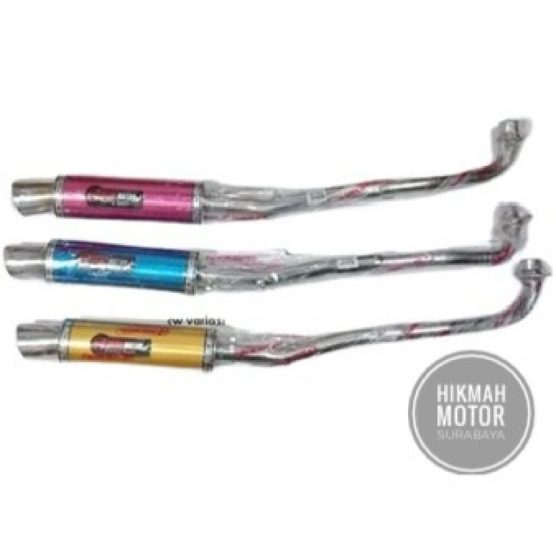 Jual Knalpot Racing Netral Knalpot Brong PNP all brand Warna | Shopee ...
