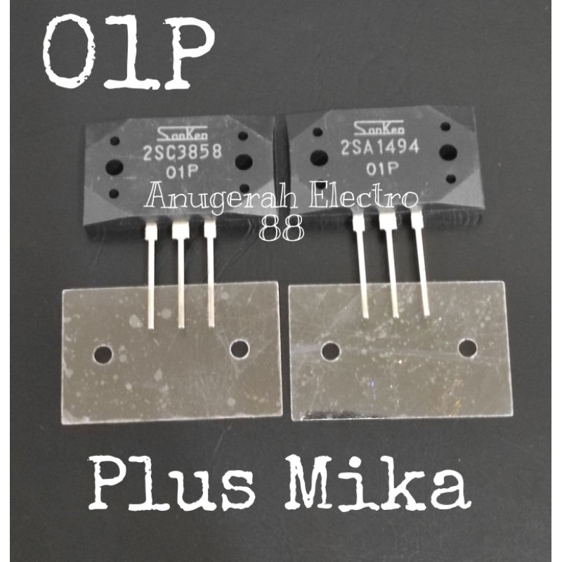 Jual Transistor Power SANKEN 2SC3858 2SA1494 01P 3858 1494 Original ...