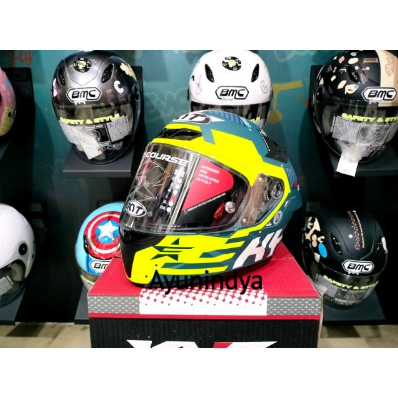 Jual HELM KYT TT COURSE FUSELAGE - MATT YELLOW FULL FACE | Shopee Indonesia