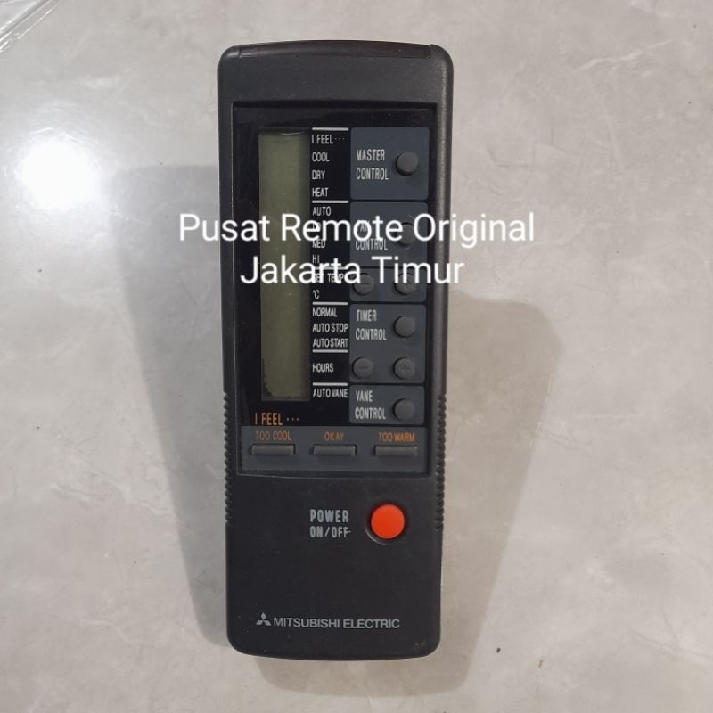 Jual REMOTE REMOT AC MITSUBISHI ELECTRIC TIPE LAMA ORIGINAL | Shopee ...