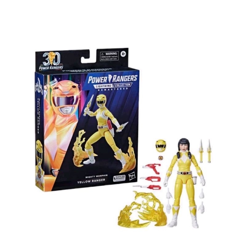 Jual Power Rangers Lightning Collection Mighty Morphin Yellow Ranger ...
