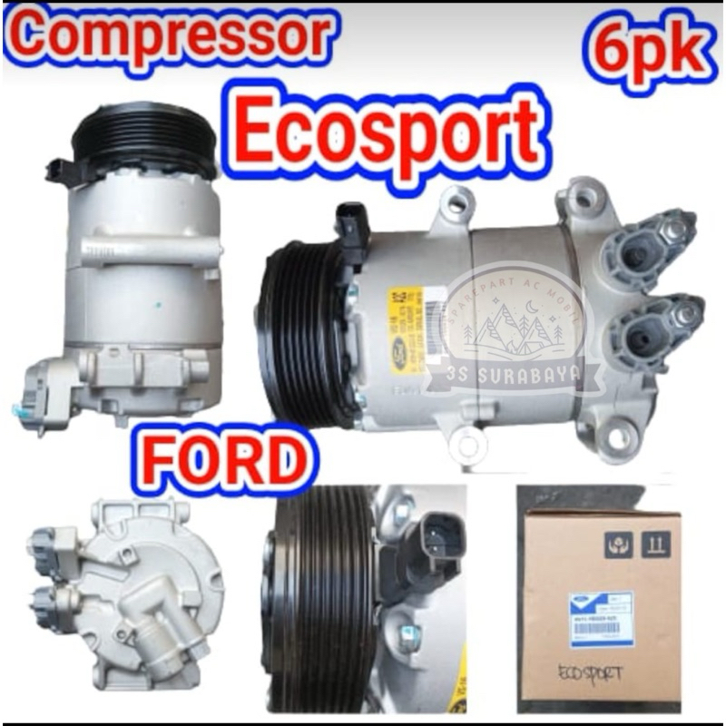 Jual Kompresor Ecosport Ford 6 Pk Merk Ford Ac mobil (Baru/New ...