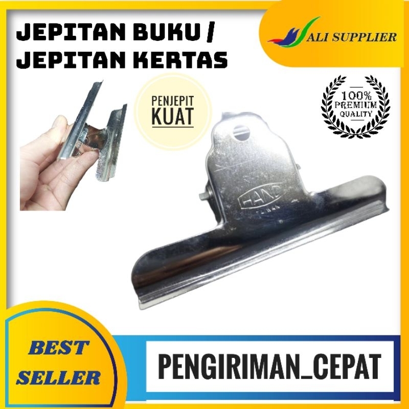 Jual JEPITAN BUKU / KLIP KERTAS / PENJEPIT KERTAS / JEPITAN BULLDOG ...