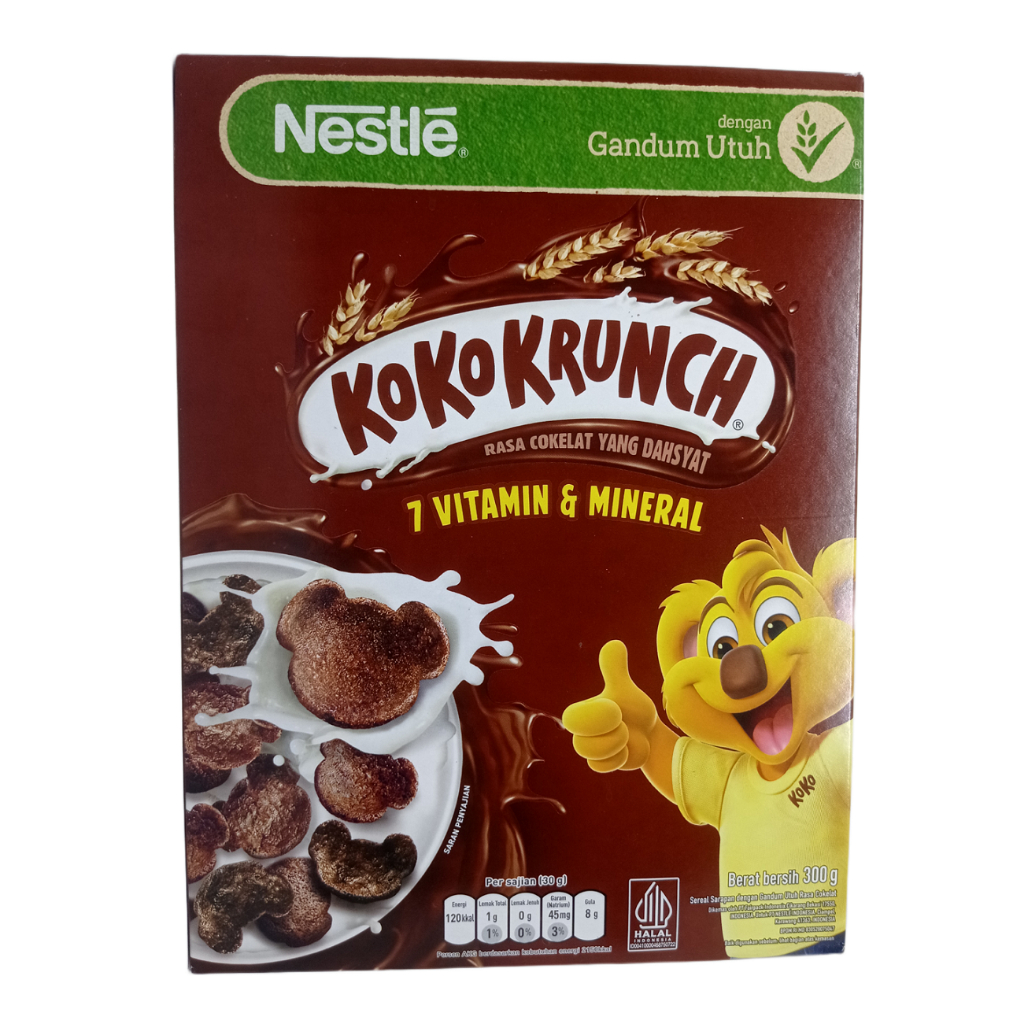 Jual Nestle Koko Krunch Great Chocolate Taste netto 300 g | Shopee ...