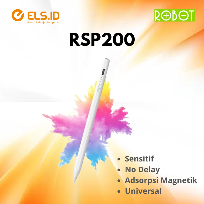 Jual Robot RSP200 Active Stylus Pen for iPad (White) | Shopee Indonesia