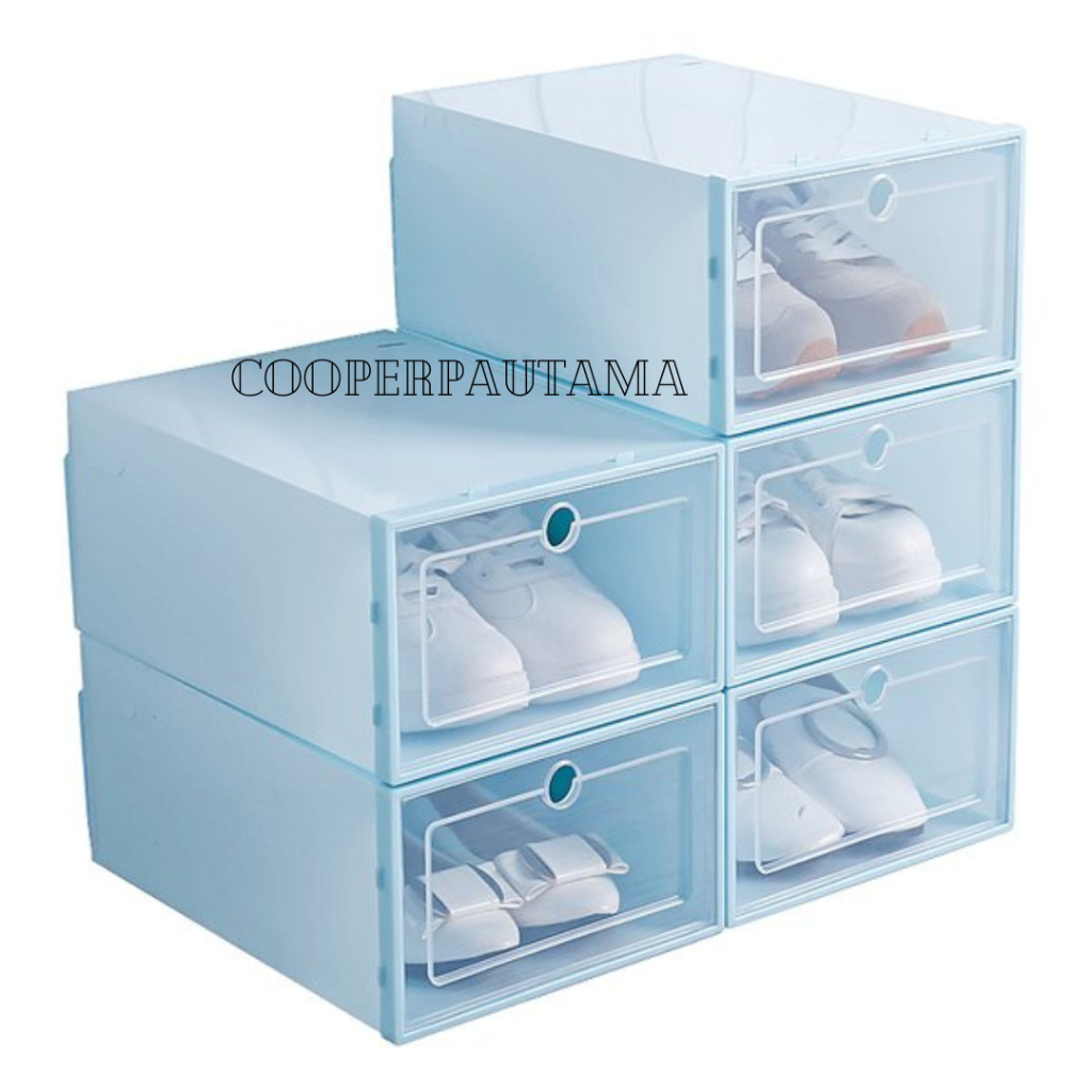 Jual Kotak Sepatu Lipat Serbaguna / Tempat Penyimpanan Sandal / Shoes ...