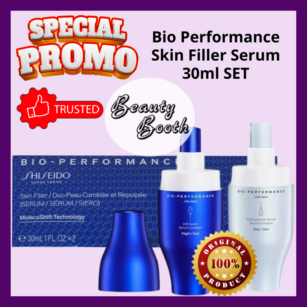 Jual SHISEIDO Bio Performance Skin Filler Serum 30ml SET - Beauty Booth ...