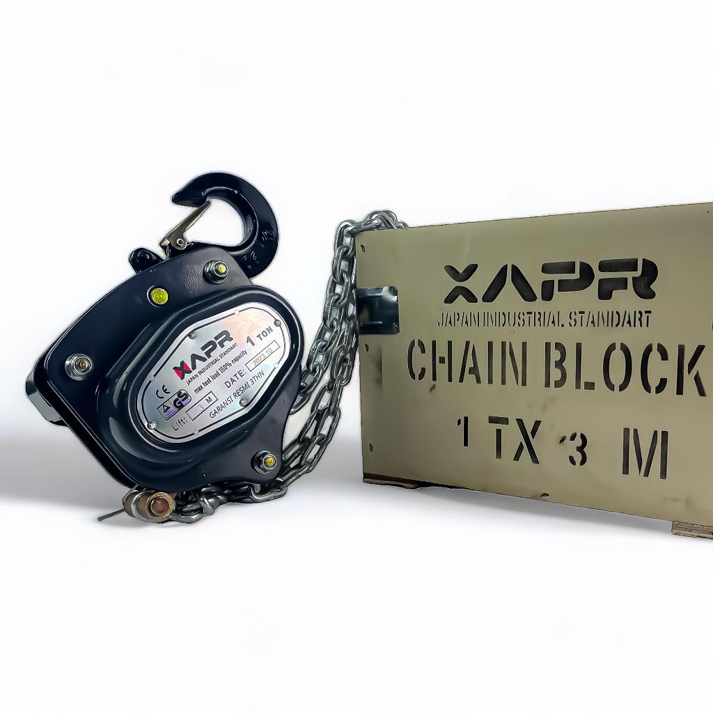 Jual APR CHAIN BLOCK KATROL BEBAN 1 TON 3 METER KATROL KEREKAN TAKEL ...