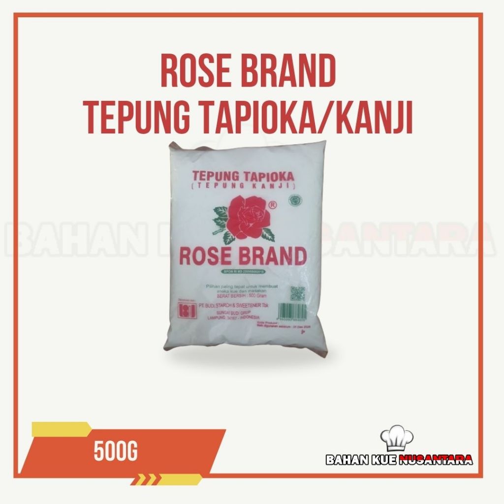 Jual ROSE BRAND KANJI TAPIOKA KEMASAN 500gr | Shopee Indonesia
