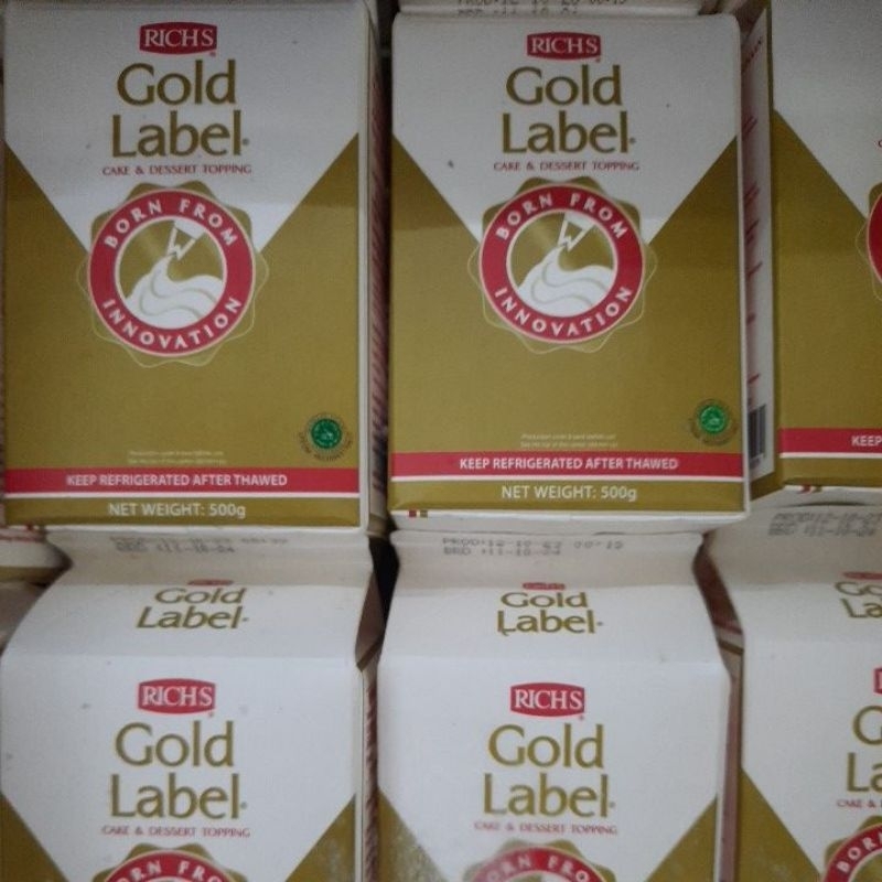 Jual RICH'S GOLD LABEL 500G | Shopee Indonesia