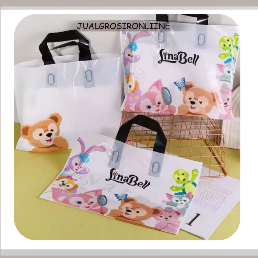 Jual Paper Bag Plastik Lina Bell Kantong Plastik Gift Bag Premum Tas Hadiah Kado | Shopee Indonesia