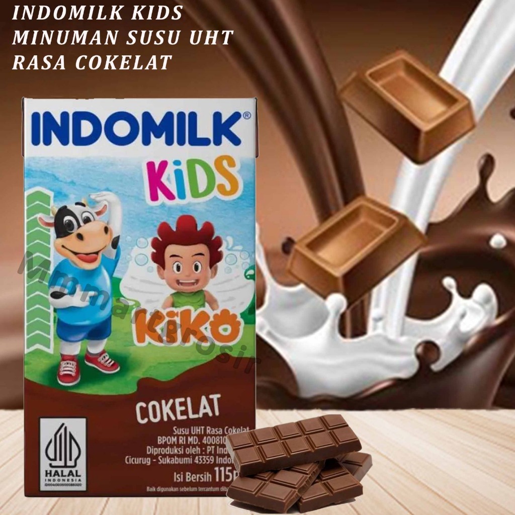 Jual Indomilk Kids / Minuman Susu UHT / Susu Rasa Cokelat / 115ml | Shopee Indonesia