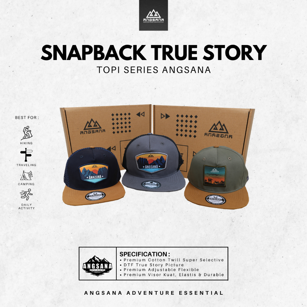 Jual Topi Angsana True story series Original Box packaging | Shopee ...